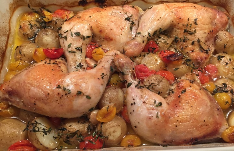 The one dish tray-bake – effortless, delicious, comforting | Tracey O'Brien